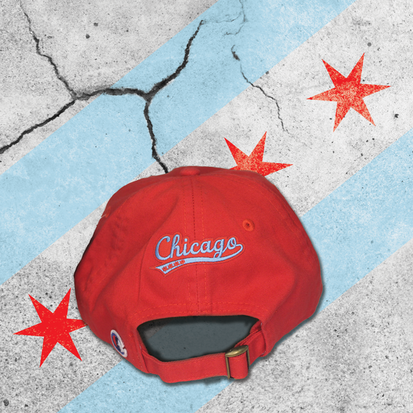 Chicago Flag Gold Border Hat – 606 Apparel Co.